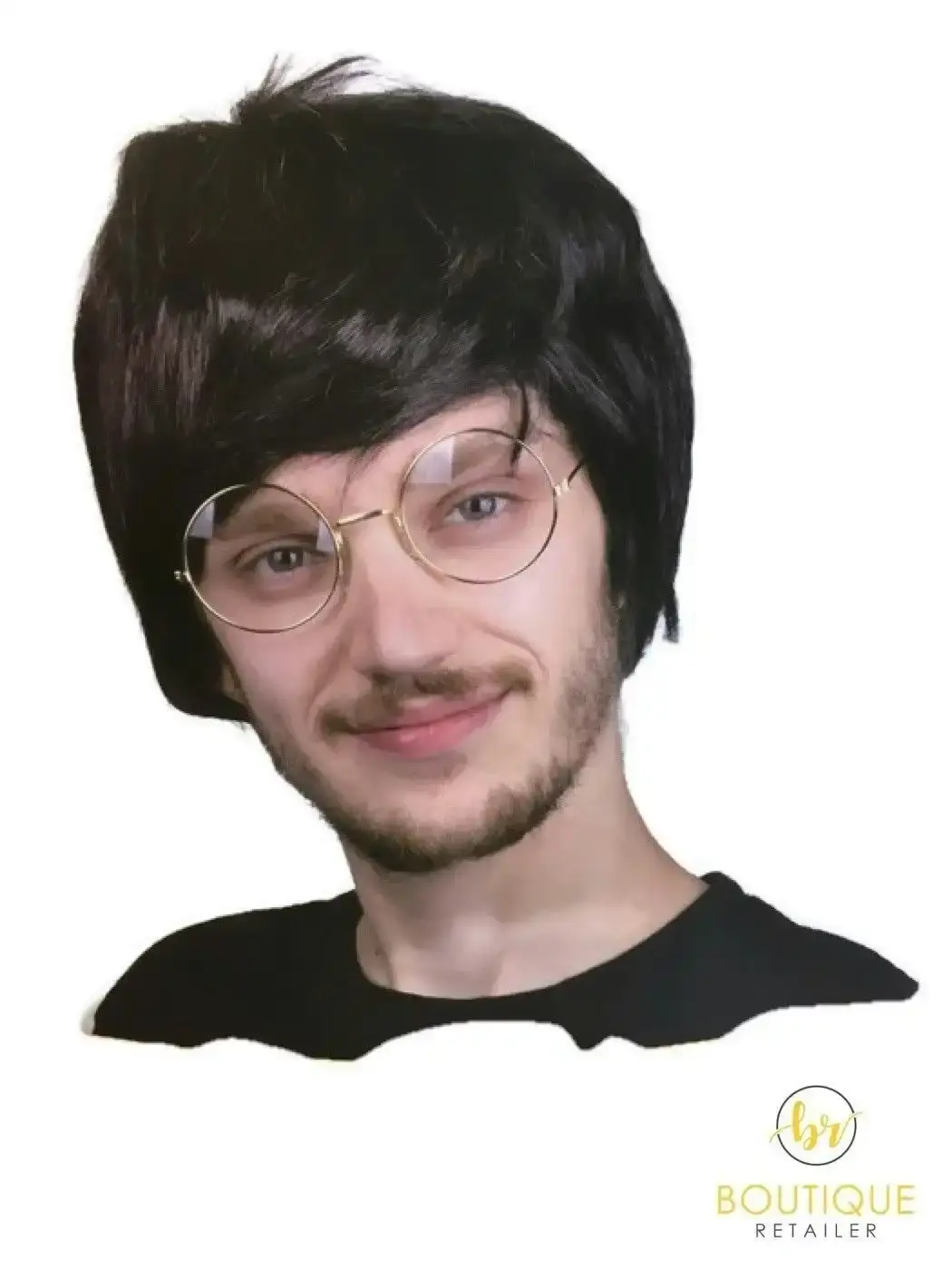 MENS WIG 80s Fancy Dress Mens Party Costume Rock Bogan Accessory Punk ...