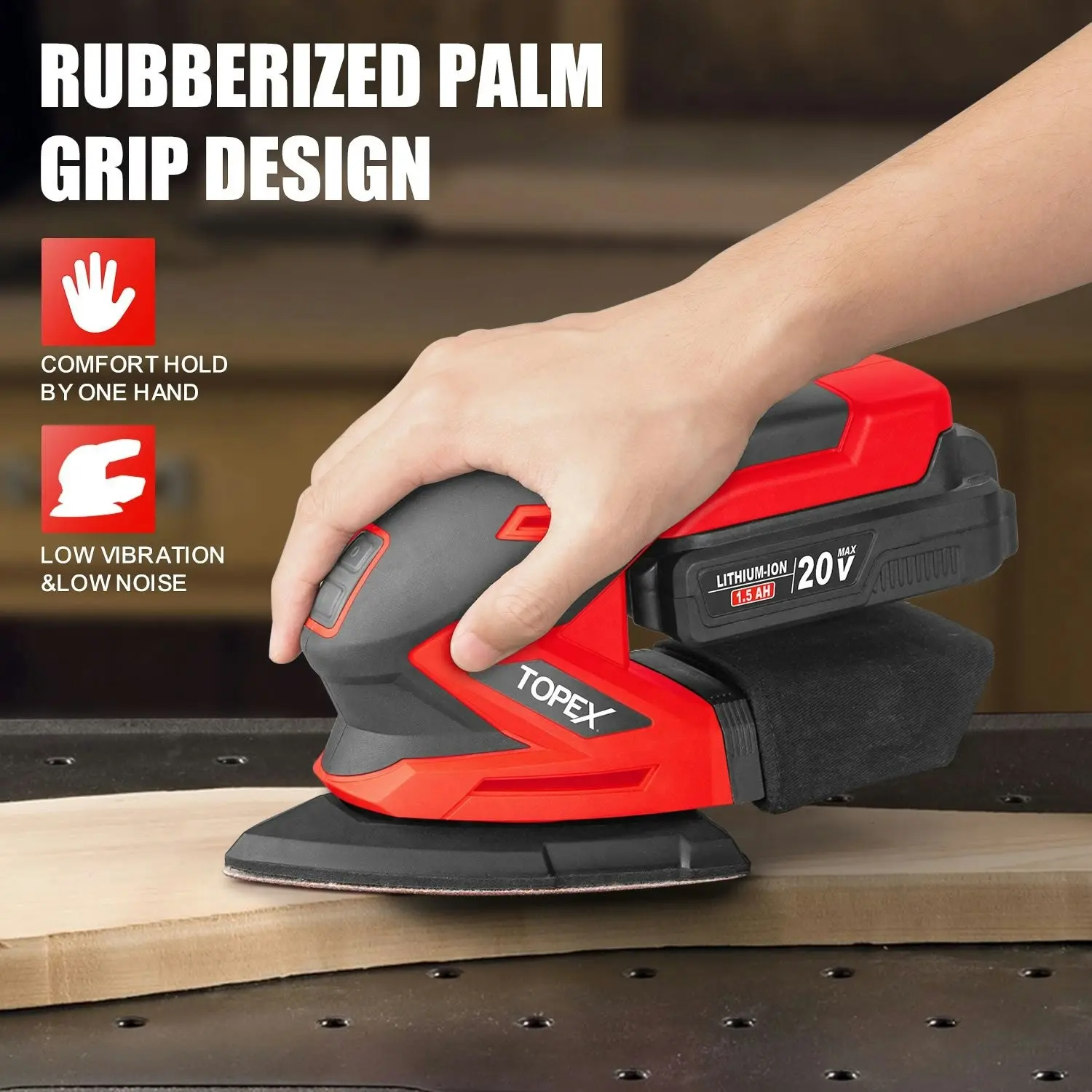Palm detail sander store