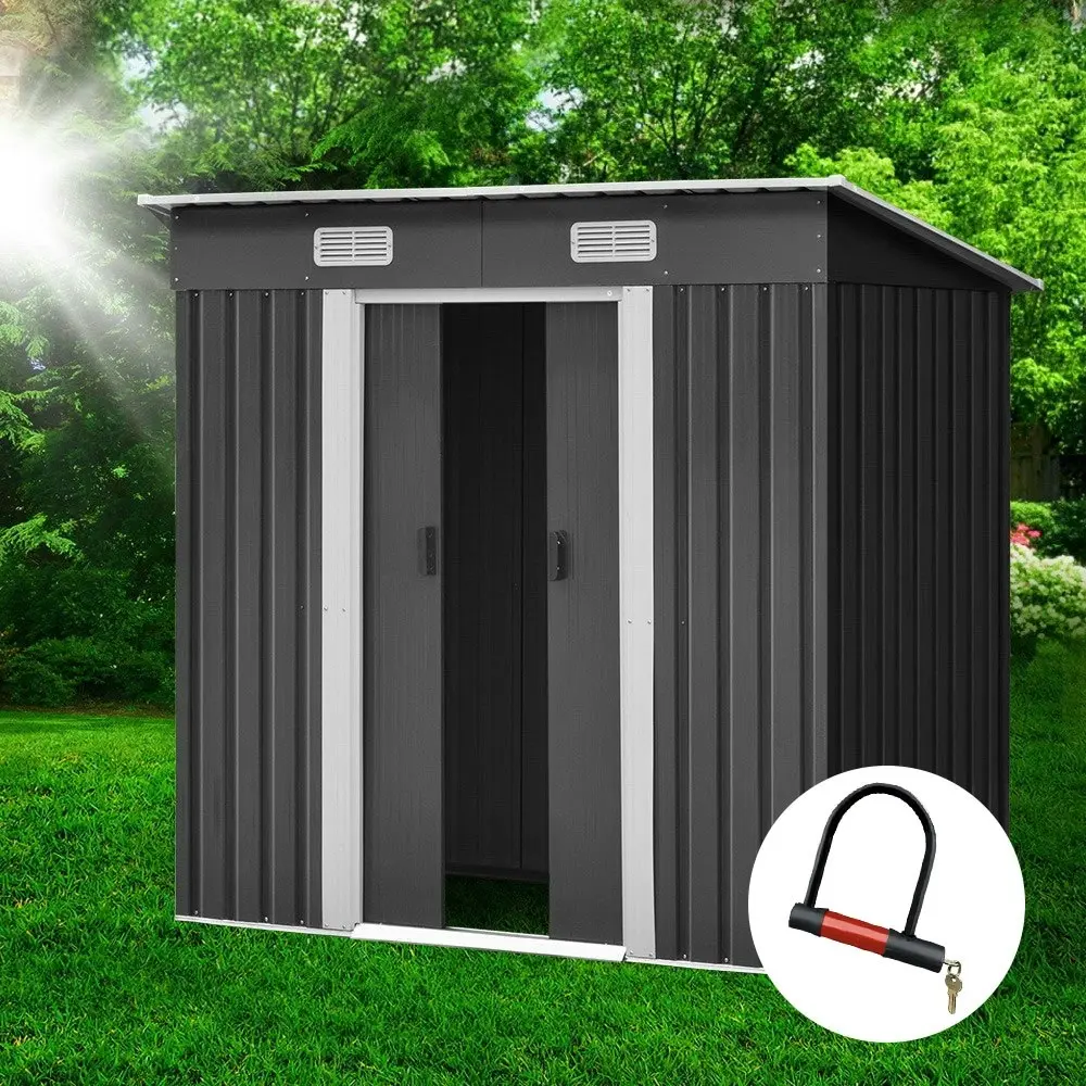 Giantz Garden Shed 1.94x1.21M Sheds Outdoor Storage Workshop House Tool ...