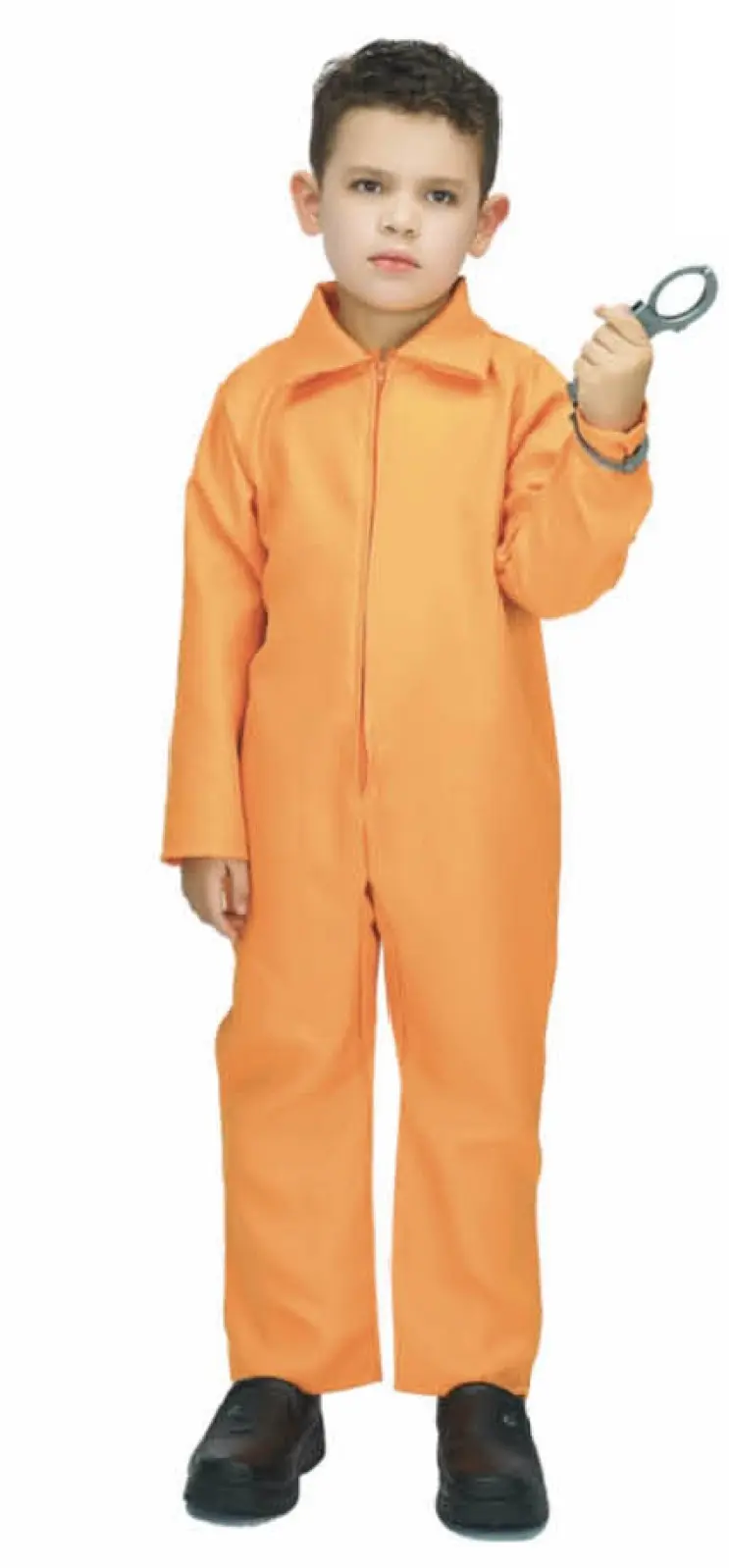 Kids Prisoner Boy Costume Halloween Convict Jail Kids Outfit Childrens ...