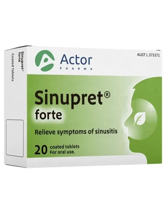 SINUPRET Forte 20 Tablets | Direct Chemist Outlet | Lasoo