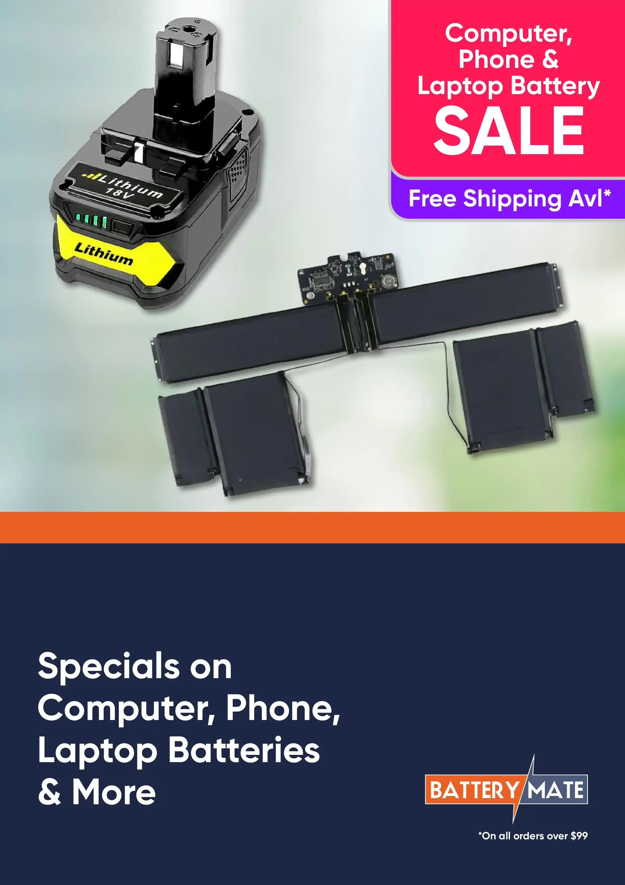 Specials on Computer, Phone, Laptop Batteries and More | Lasoo