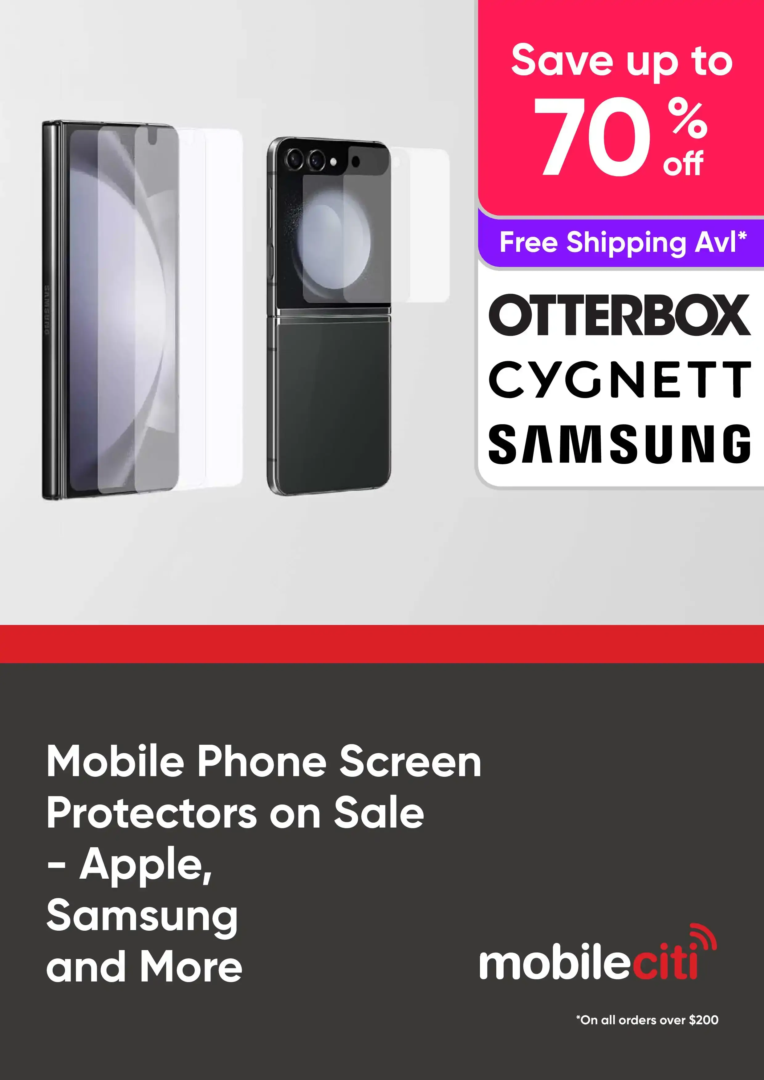 Shop Deals on Mobile Phone Screen Protectors- Save Up to 70% Off ...