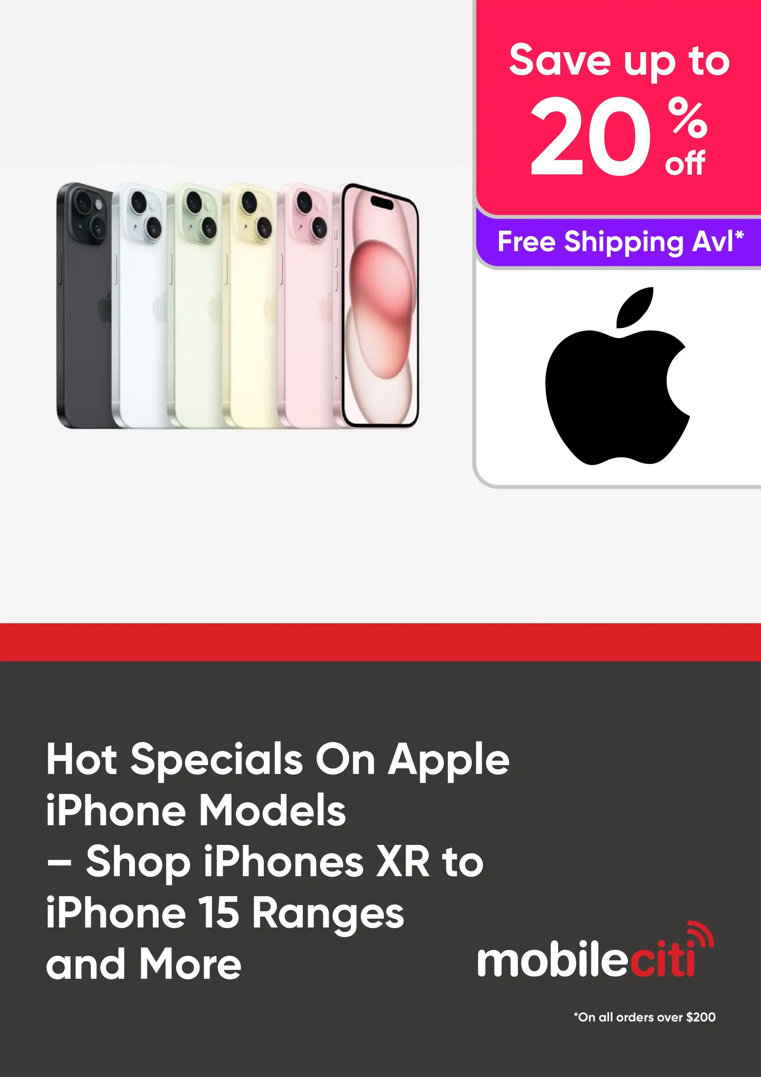 Hot Specials On Apple iPhone Models - Save Up to 20% Off iPhones XR to ...